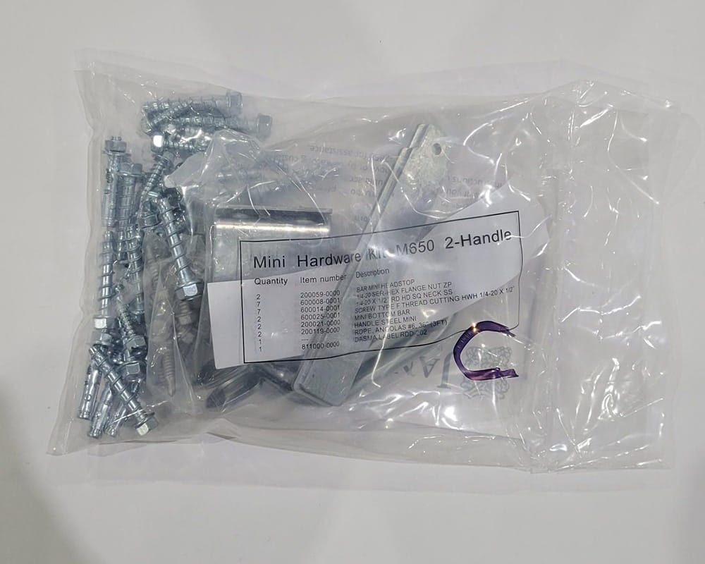 Mini Hardware Bag - Steel Door Depot